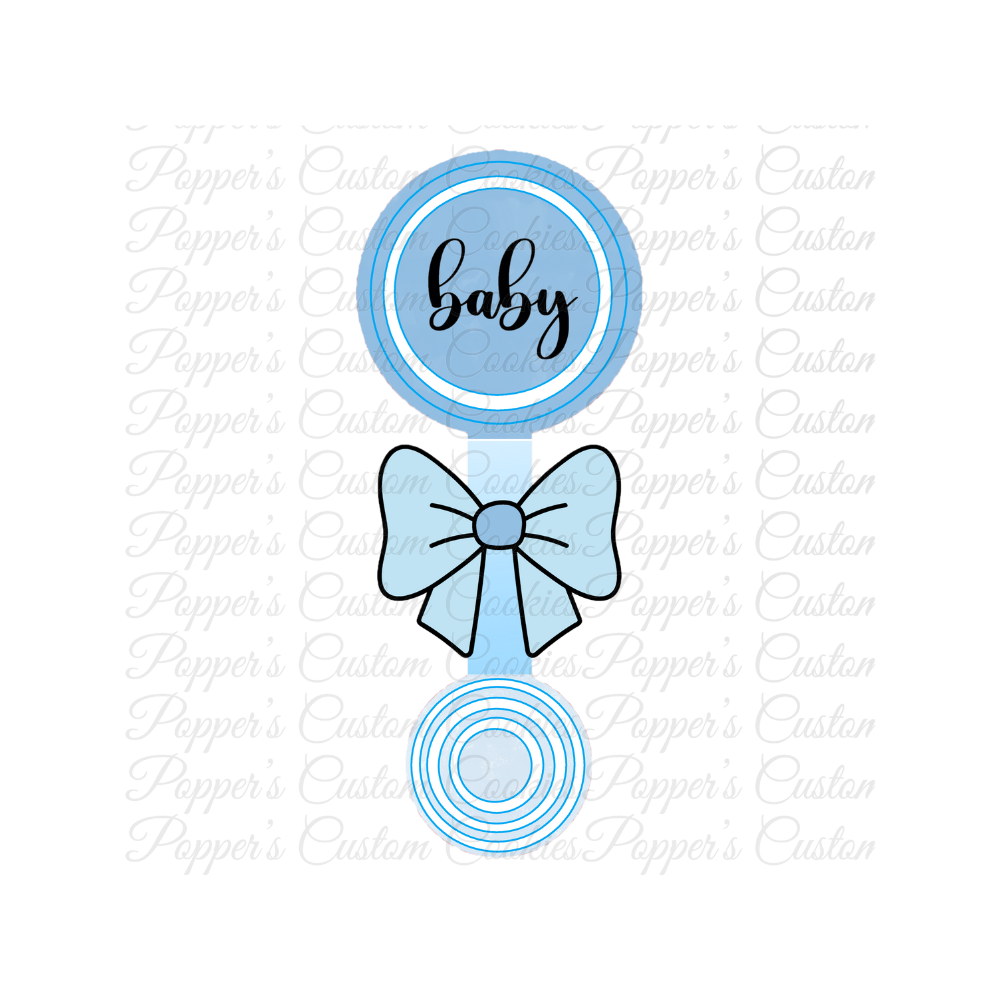 Rattle, Blue Baby – The Design Studio for Kelly Cookie Co.