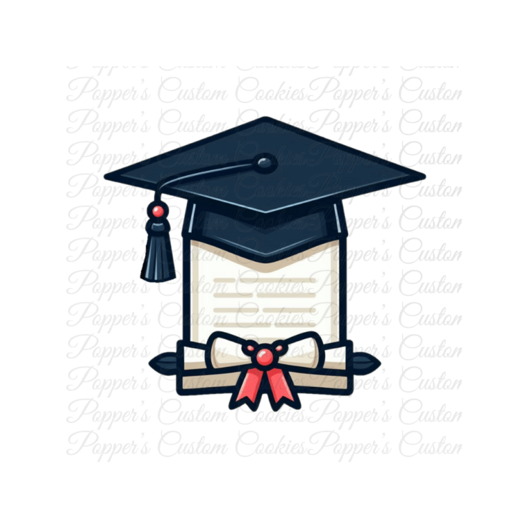 Graduation Cap, Diploma – The Design Studio for Kelly Cookie Co.